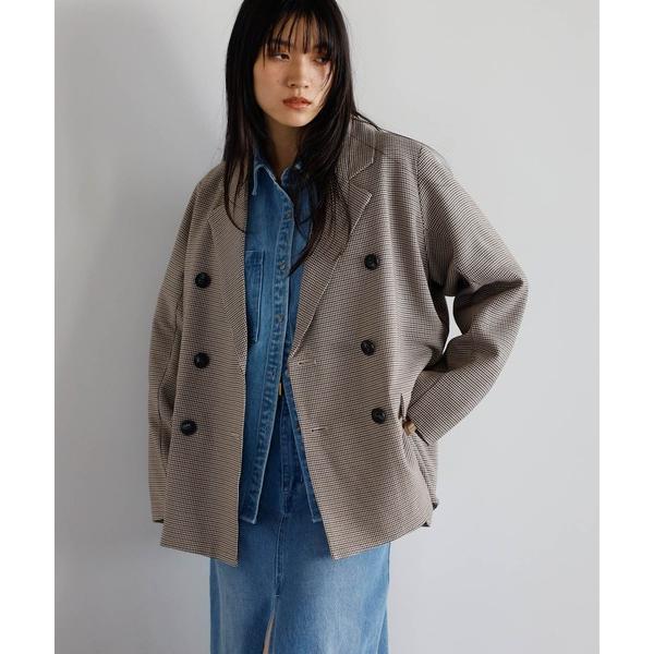 『タイムセール実施中』ZOZO問い合わせ番号:99112487ショップ:Bonjour Sagan，ボンジュールサガンブランド:ENC，エンク，Bonjour Sagan，ボンジュールサガン商品名:gun club check double...