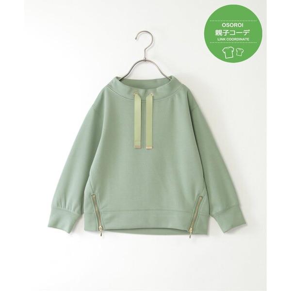 『セール実施中』ZOZO問い合わせ番号:99112895ショップ:ikka LOUNGE，イッカラウンジブランド:ikka，イッカ商品名:【親子コーデ】GOKU楽鹿の子ダンボールサイドジッププルオーバー（120~160cm）カテゴリ:トップ...