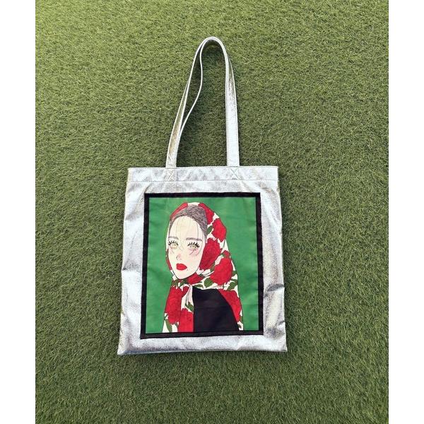 ZOZO問い合わせ番号:99113278ショップ:EFOLE，エフォルブランド:EFOLE，エフォル商品名:【mao× EFOLE コラボ】 Hand-drawn Tote Bag/ハンドドロートートバッグカテゴリ:バッグ>トートバッ...