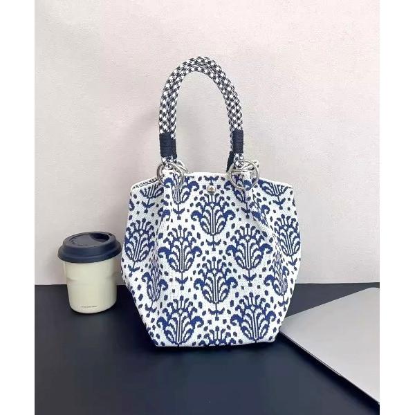 『タイムセール実施中』ZOZO問い合わせ番号:99113610ショップ:FUNALIVE，ファンアライブブランド:lit.Cy，リットシー，FUNALIVE，ファンアライブ商品名:パラコードハンドル エスニック ジャカードニットバッグカテゴ...