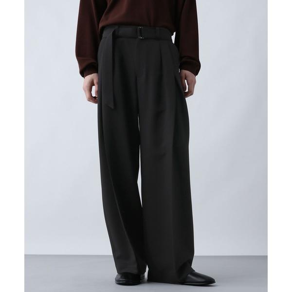 『タイムセール実施中』ZOZO問い合わせ番号:99113746ショップ:HARE，ハレブランド:HARE，ハレ商品名:【SET UP対応】ダブルウィーブディープタックワイドパンツ(HARE)カテゴリ:パンツ>スラックスブランド品番:6...