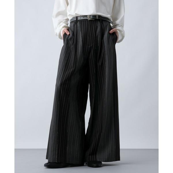 『タイムセール実施中』ZOZO問い合わせ番号:99113814ショップ:HARE，ハレブランド:HARE，ハレ商品名:【SET UP対応】サイコウチクワイドスラックスパンツ(HARE)カテゴリ:パンツ>その他パンツブランド品番:605...