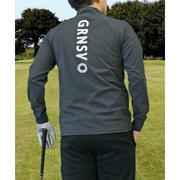 『タイムセール実施中』ZOZO問い合わせ番号:99114130ショップ:TopIsm，トップイズムブランド:GIORNO SEVEN，ジョルノセブン，TopIsm，トップイズム商品名:ハーフジップポロシャツ ゴルフウェア 長袖 バックプリン...