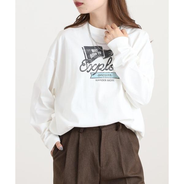 『タイムセール実施中』ZOZO問い合わせ番号:99114262ショップ:FUNALIVE，ファンアライブブランド:myke，ミーカ，FUNALIVE，ファンアライブ商品名:myke BIGシルエットプリントロンTカテゴリ:トップス>T...