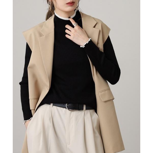 『タイムセール実施中』ZOZO問い合わせ番号:99114279ショップ:FUNALIVE，ファンアライブブランド:mitis，ミティス，FUNALIVE，ファンアライブ商品名:mitis 配色デザインハイネックリブニットプルオーバーカテゴリ...