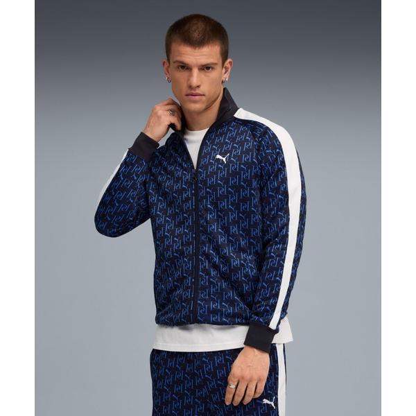 『セール実施中』ZOZO問い合わせ番号:99114353ショップ:PUMA STORE ZOZO，プーマストアゾゾブランド:PUMA，プーマ商品名:PUMA プーマ メンズ T7 AOP トラック ジャケットカテゴリ:トップス>ジャー...