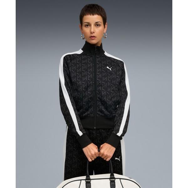 『セール実施中』ZOZO問い合わせ番号:99114355ショップ:PUMA STORE ZOZO，プーマストアゾゾブランド:PUMA，プーマ商品名:PUMA プーマ ウィメンズ T7 AOP ストレート トラック ジャケットカテゴリ:トップ...