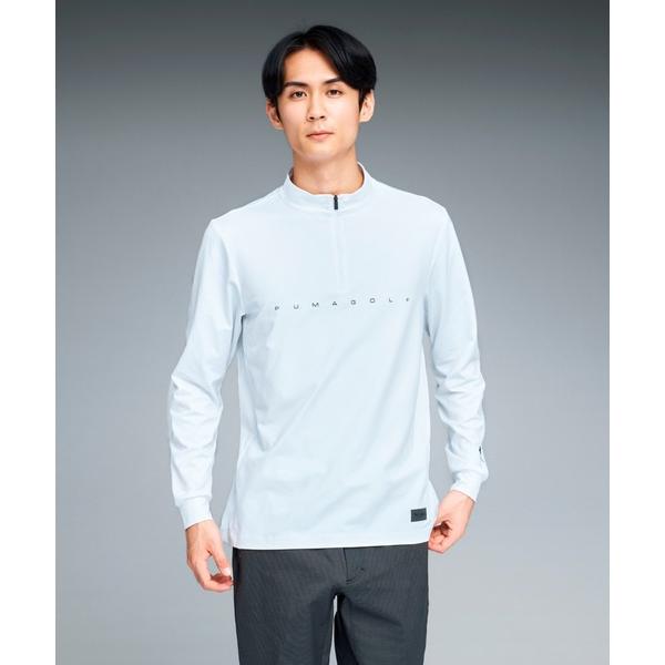 『タイムセール実施中』ZOZO問い合わせ番号:99114366ショップ:PUMA STORE ZOZO，プーマストアゾゾブランド:PUMA，プーマ商品名:PUMA プーマ メンズ ゴルフ PB ハーフジップ 長袖 ハイネック シャツカテゴリ...
