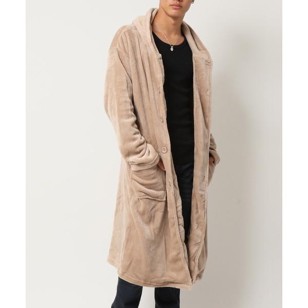『タイムセール実施中』ZOZO問い合わせ番号:99114602ショップ:ARCADE，アーケードブランド:ARCADE，アーケード商品名:着る毛布 マイクロべロア ルームウェア ガウン カーディガン フードタイプ BARCEDOSカテゴリ:...