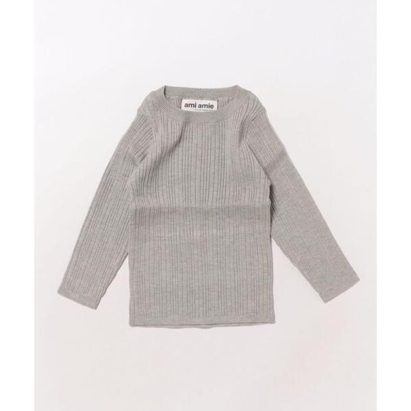 ZOZO問い合わせ番号:99146122ショップ:Wonder apartment，ワンダーアパートメントブランド:ami amie，アミアミ商品名:リブニットセーターカテゴリ:トップス>ニット/セーターブランド品番:990004素材...