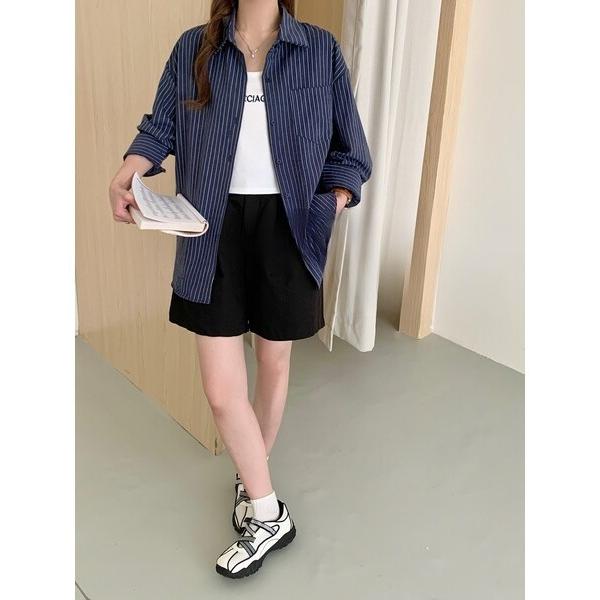 ZOZO問い合わせ番号:99146257ショップ:Bonjour Sagan，ボンジュールサガンブランド:I.O.E，アイオイ商品名:ストライプシャツレイヤードトップスカテゴリ:トップス>シャツ/ブラウスブランド品番:IOE5FSH0...