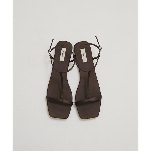 ZOZO問い合わせ番号:99176759ショップ:TODAYFUL，トゥデイフルブランド:TODAYFUL，トゥデイフル商品名:Satin Strap Sandalsカテゴリ:シューズ>サンダルブランド品番:12611007素材:【本...