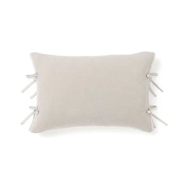 『セール実施中』ZOZO問い合わせ番号:99176823ショップ:Francfranc，フランフランブランド:Francfranc，フランフラン商品名:CICA加工 サテンリボン まくらカバー 700×500 グレージュカテゴリ:インテリア...