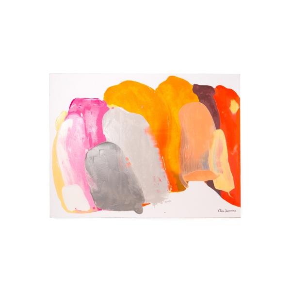 ZOZO問い合わせ番号:99176830ショップ:Francfranc，フランフランブランド:Francfranc，フランフラン商品名:ペインティング アートボード カラー L オレンジカテゴリ:インテリア>ポスター/アートブランド品...