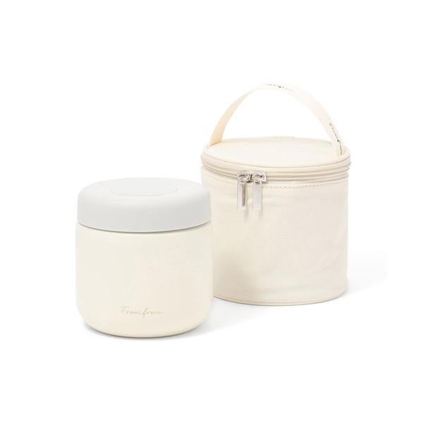 ZOZO問い合わせ番号:99176999ショップ:Francfranc，フランフランブランド:Francfranc，フランフラン商品名:ケース付きロゴスープジャー アイボリーカテゴリ:食器/キッチン>キッチンツールブランド品番:110...