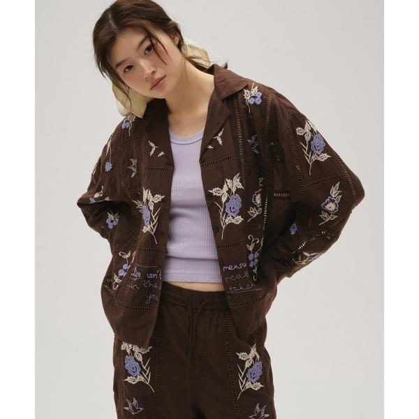 ZOZO問い合わせ番号:99177065ショップ:TODAYFUL，トゥデイフルブランド:TODAYFUL，トゥデイフル商品名:Embroidery Patchwork Shirtsカテゴリ:トップス>シャツ/ブラウスブランド品番:1...