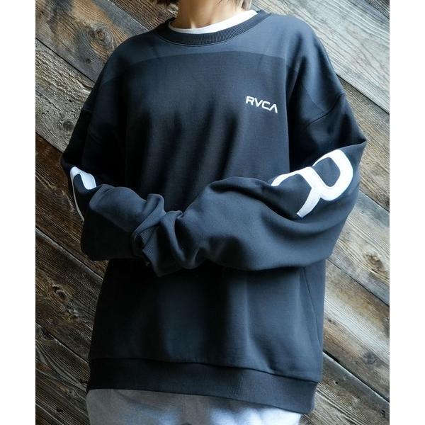 『タイムセール実施中』ZOZO問い合わせ番号:99177358ショップ:BOARDRIDERS，ボードライダーズブランド:RVCA，ルーカ商品名:RVCA メンズ FADE BACK SIDE ARCH RVCA トレーナー 「2025年秋...