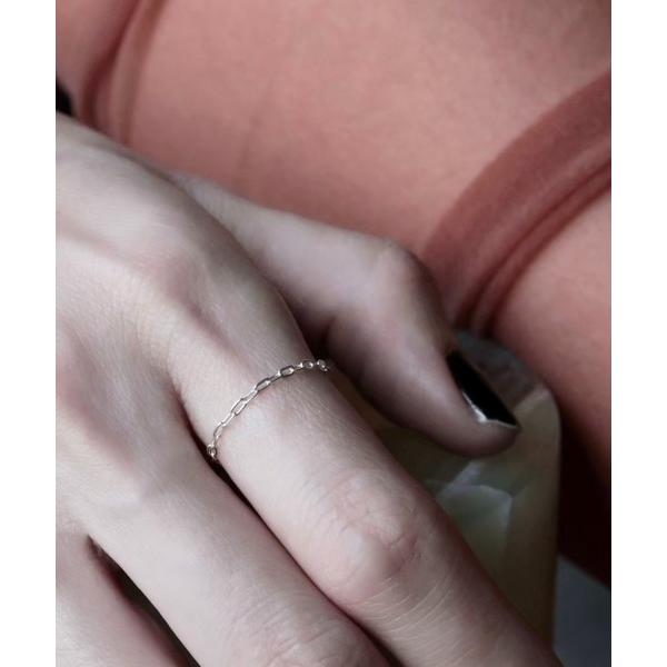 ZOZO問い合わせ番号:99178059ショップ:Soierie，ソワリーブランド:norme，ノーム，Soierie，ソワリー商品名:【SILVER925】ノーム チェーン リング（ボールド/1P） / norme chain ring ...