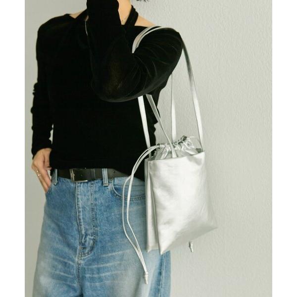 『セール実施中』ZOZO問い合わせ番号:99178161ショップ:ear PAPILLONNER，イア パピヨネブランド:ear PAPILLONNER，イアパピヨネ商品名:《本革》シンプル巾着トートバッグSカテゴリ:バッグ>トートバ...