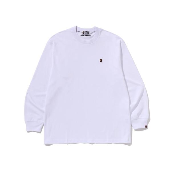 ZOZO問い合わせ番号:99178237ショップ:A BATHING APE，ア ベイシング エイプブランド:A BATHING APE，アベイシングエイプ商品名:ONE POINT RELAXED FIT LS TEEカテゴリ:トップス&...