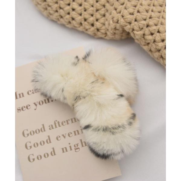 『セール実施中』ZOZO問い合わせ番号:99178487ショップ:VIBGYOR，ヴィブジョーブランド:VIBGYOR Women，ヴィブジョー　ウィメン商品名:【float】ふわふわ ファー アニマル柄 バンスクリップ【6色展開】カテゴリ...