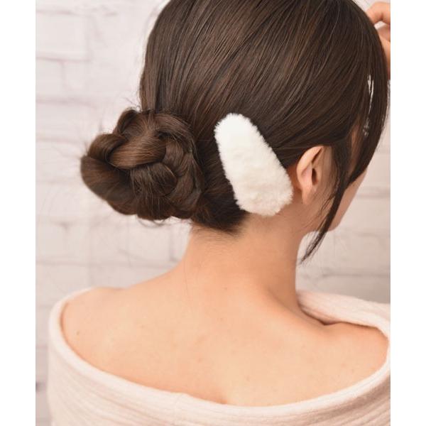 『タイムセール実施中』ZOZO問い合わせ番号:99178519ショップ:Mayree，メイリーブランド:Mayree，メイリー商品名:【float】シンプル オーバル ファー パッチンピン【6色展開】カテゴリ:ヘアアクセサリー>ヘアピ...