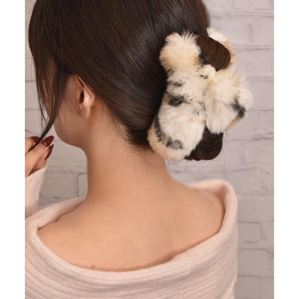 『セール実施中』ZOZO問い合わせ番号:99178521ショップ:Mayree，メイリーブランド:Mayree，メイリー商品名:【float】ふわふわ ファー アニマル柄 バンスクリップ【6色展開】カテゴリ:ヘアアクセサリー>バレッタ...