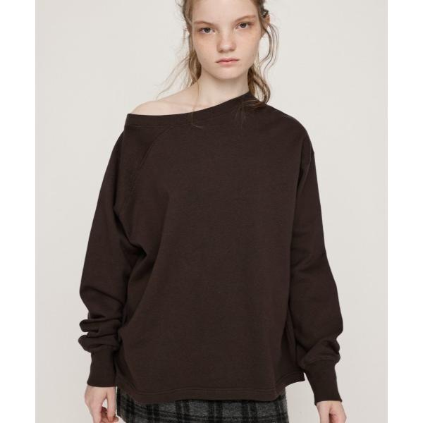 『タイムセール実施中』ZOZO問い合わせ番号:99178554ショップ:SLY，スライブランド:SLY，スライ商品名:ASYMMETRY SW TOPS アシンメトリー スウェット トップス  春服 トレーナーカテゴリ:トップス>スウ...