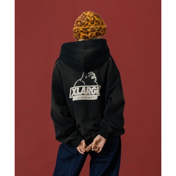 ZOZO問い合わせ番号:99178743ショップ:XLARGE，エクストララージブランド:XLARGE，エクストララージ商品名:DISCHARGE PRINTED SLANTED OG HOODED SWEATSHIRTカテゴリ:トップス&...