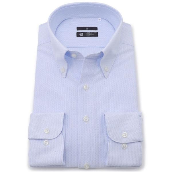 ZOZO問い合わせ番号:99179177ショップ:SUIT SELECT，スーツセレクトブランド:SUIT SELECT，スーツセレクト商品名:【スーパーノンアイロン・ストレッチ・速乾】【長袖】【BLACK LINE】ボタンダウンワイシャツ...