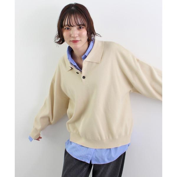 『タイムセール実施中』ZOZO問い合わせ番号:99179922ショップ:FUTIER LAND，フューティアランドブランド:ABYS，アビス商品名:【新色追加】襟付きポロカラーニットトップスカテゴリ:トップス>ニット/セーターブランド...