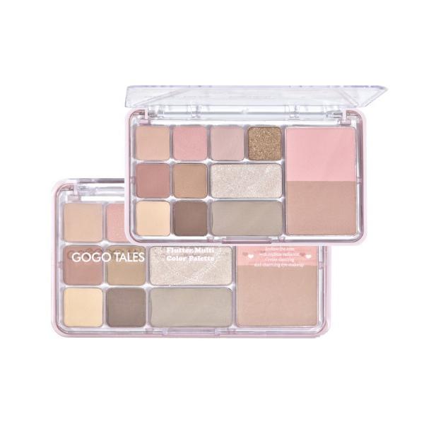 ※このアイテムは返品・交換対象外商品です。コスメ商品ZOZO問い合わせ番号:99179926ショップ:COSME DELi，コスメデリブランド:GOGO TALES，ゴーゴーテイルズ商品名:フラッターマルチカラーパレットカテゴリ:メイクアッ...