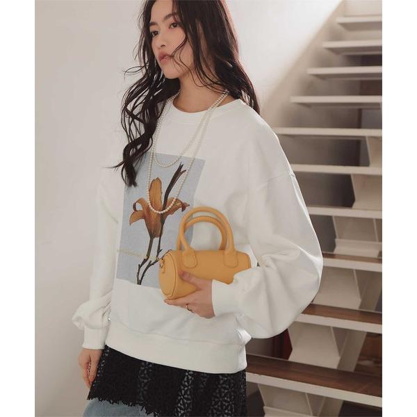 『タイムセール実施中』ZOZO問い合わせ番号:99180184ショップ:titivate，ティティベイトブランド:titivate，ティティベイト商品名:フォトプリントオーバーサイズスウェットプルオーバーカテゴリ:トップス>Tシャツ/...