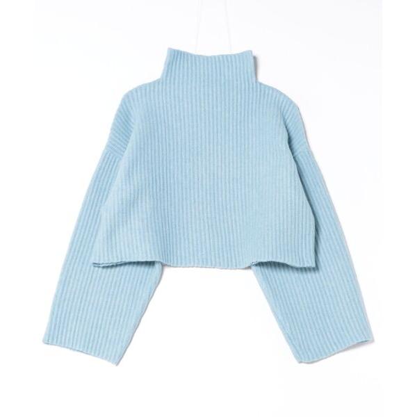 『タイムセール実施中』ZOZO問い合わせ番号:99180588ショップ:STYLEBLOCK，スタイルブロックブランド:STYLEBLOCK，スタイルブロック商品名:ソリッドストライプニットボトルネックショートプルオーバーカテゴリ:トップス...