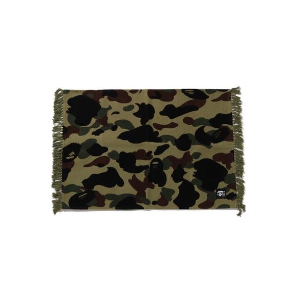 ZOZO問い合わせ番号:99181891ショップ:A BATHING APE，ア ベイシング エイプブランド:A BATHING APE，アベイシングエイプ商品名:1ST CAMO JACQUARD RUGカテゴリ:インテリア>ラグ/...