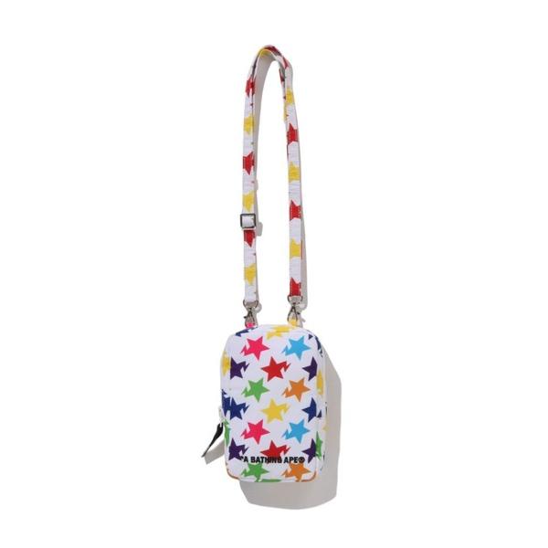 ZOZO問い合わせ番号:99182123ショップ:A BATHING APE，ア ベイシング エイプブランド:A BATHING APE，アベイシングエイプ商品名:STA PATTERN PHONE SHOULDER BAG TRAVELカ...