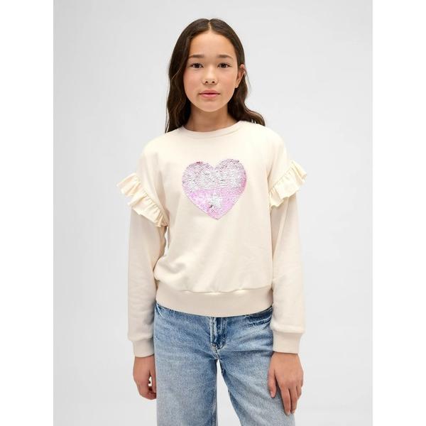 『タイムセール実施中』ZOZO問い合わせ番号:99212967ショップ:GAP，ギャップブランド:GAP，ギャップ，Disney，ディズニー商品名:フリッピースパンコール グラフィック スウェットシャツ (キッズ)カテゴリ:トップス>...