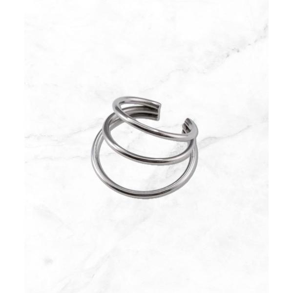 『タイムセール実施中』ZOZO問い合わせ番号:99212994ショップ:Newport，ニューポートブランド:Newport，ニューポート商品名:ステンレス製 3連ラインイヤーカフカテゴリ:アクセサリー>イヤーカフブランド品番:H21...