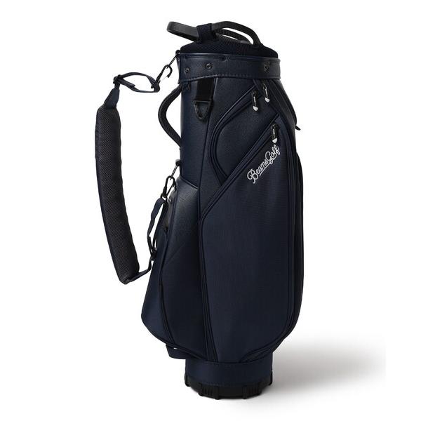 ZOZO問い合わせ番号:99213695ショップ:BEAMS GOLF，ビームスゴルフブランド:BEAMS GOLF，ビームスゴルフ商品名:スクリプトロゴ ネイビー キャディバッグ（8.5インチ）カテゴリ:アウトドア/スポーツ>ゴルフ...