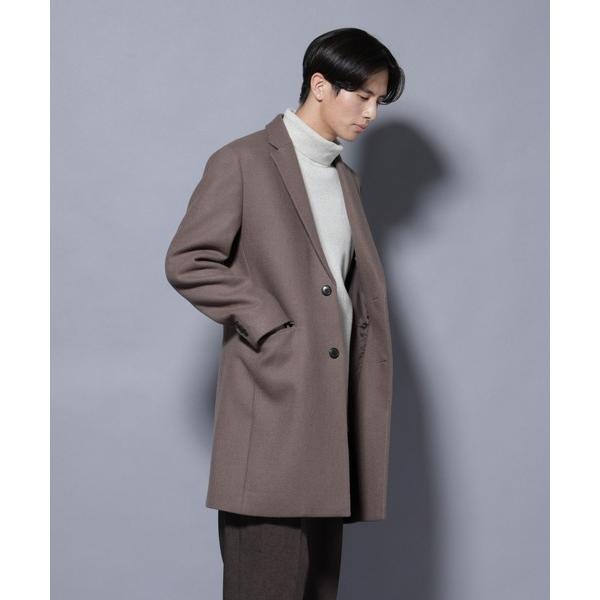 『タイムセール実施中』ZOZO問い合わせ番号:99213739ショップ:NANO universe，ナノユニバースブランド:NANO universe，ナノユニバース商品名:ウール/Nメルトンチェスターコートカテゴリ:ジャケット/アウター&...