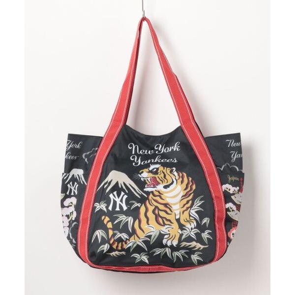 『タイムセール実施中』ZOZO問い合わせ番号:99215500ショップ:baron，バロンブランド:MLB，メジャーリーグベースボール商品名:MLB和柄バルーントートバッグ1カテゴリ:バッグ>トートバッグブランド品番:YKLA-25/...