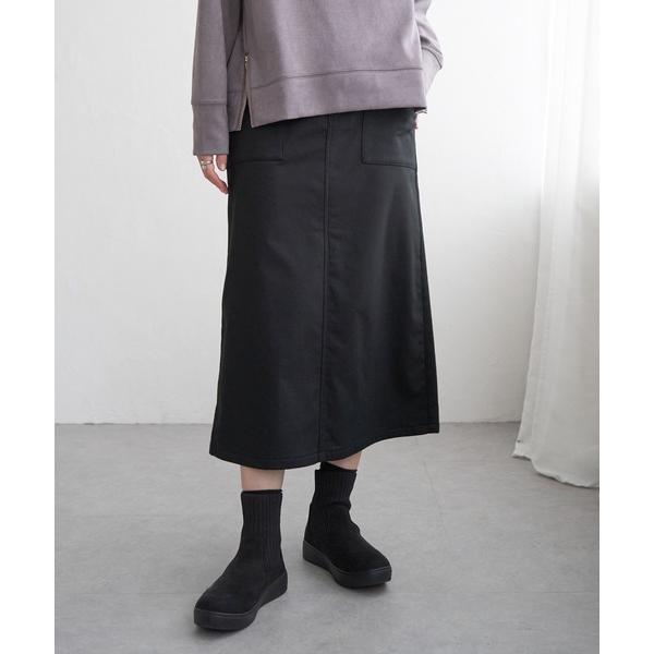 『タイムセール実施中』ZOZO問い合わせ番号:99216406ショップ:ikka LOUNGE，イッカラウンジブランド:ikka，イッカ商品名:ボンディングベイカースカートカテゴリ:スカート>スカートブランド品番:12590283素材...