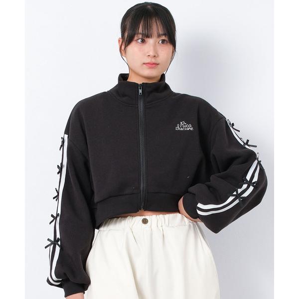 『タイムセール実施中』ZOZO問い合わせ番号:99216687ショップ:SHUSHU，シュシュブランド:RiCO SUCRE，リコシュクレ，SHUSHU，シュシュ商品名:リボンショートジャケットカテゴリ:ジャケット/アウター>ブルゾン...