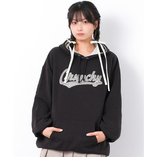 『タイムセール実施中』ZOZO問い合わせ番号:99216696ショップ:SHUSHU，シュシュブランド:RiCO SUCRE，リコシュクレ，SHUSHU，シュシュ商品名:【裏起毛】配色ルーズフーディートレーナーカテゴリ:トップス>パー...