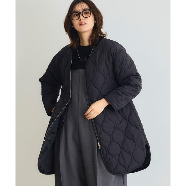 『タイムセール実施中』ZOZO問い合わせ番号:99216713ショップ:cross marche，クロスマルシェブランド:CROSS FUNCTION，クロスファンクション商品名:《撥水》エブ楽 ノーカラーキルティングコート【CROSS F...