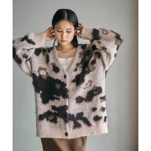 『タイムセール実施中』ZOZO問い合わせ番号:99217218ショップ:LEPSIM，レプシィムブランド:LEPSIM，レプシィム商品名:5ゲージ柄シャギーVカーディガン　606406カテゴリ:トップス>カーディガン/ボレロブランド品...