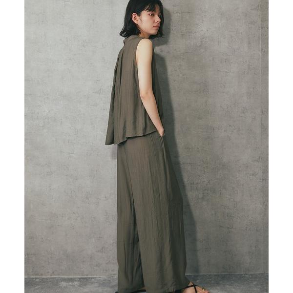 『タイムセール実施中』参考価格：8，910円発売時期：2025年04月コンディション：A（使用感なし）数回使用した程度で使用感が感じられないアイテム参考商品名：ノースリーブブラウス＆ワイドパンツ２点セット参考品番：so1-528【商品に関す...