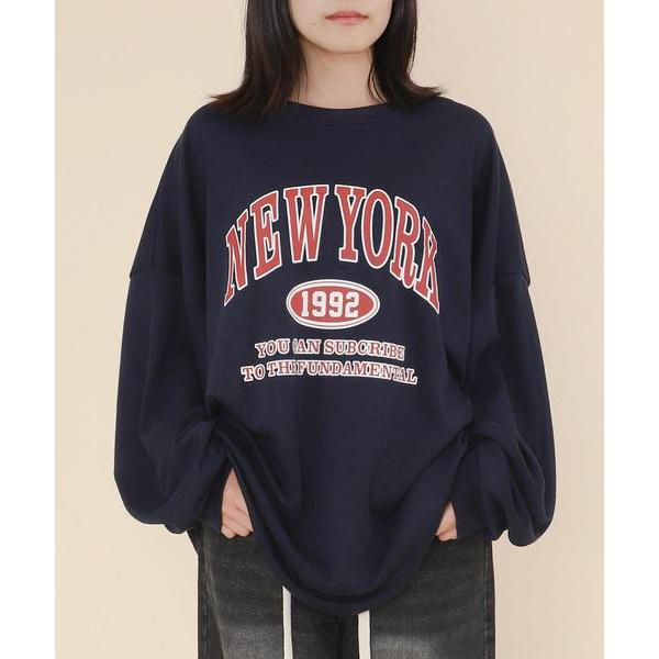 『タイムセール実施中』ZOZO問い合わせ番号:99248055ショップ:WEGO，ウィゴーブランド:WOND，ウォンド，WEGO，ウィゴー商品名:WOND/NEWYORKロゴプルオーバーカテゴリ:トップス>スウェットブランド品番:WD...