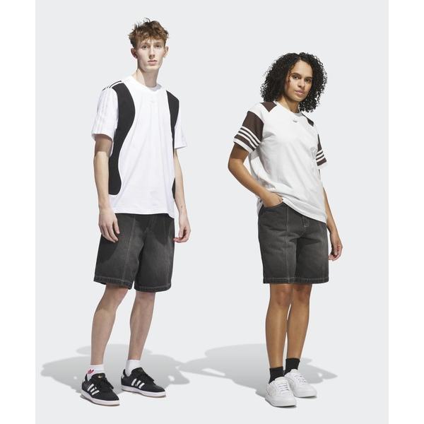 『セール実施中』ZOZO問い合わせ番号:99248098ショップ:adidas，アディダスブランド:adidas，アディダス，adidas Originals，アディダスオリジナルス商品名:タイショーン デニム ショートパンツ / ハーフパ...