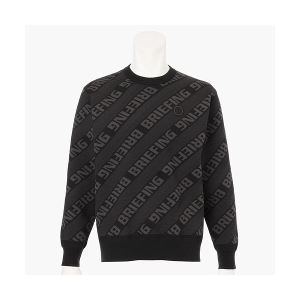 ZOZO問い合わせ番号:99248213ショップ:BRIEFING，ブリーフィングブランド:BRIEFING，ブリーフィング商品名:【BRIEFING GOLF／ブリーフィングゴルフ】CE MS WR BIAS LOGO CREWNECK ...